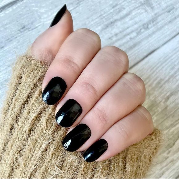 Color Street | Makeup | Color Street Midnight In Manhattan Black Creme ...